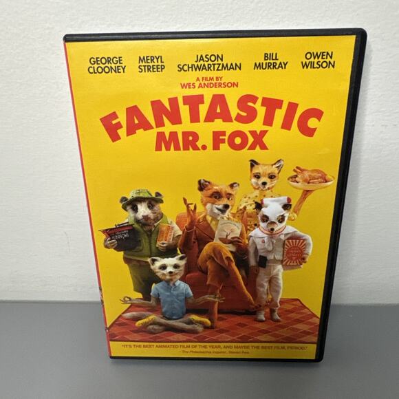 Media | Fantastic Mr Fox Dvd Wes Anderson Animated Film | Poshmark